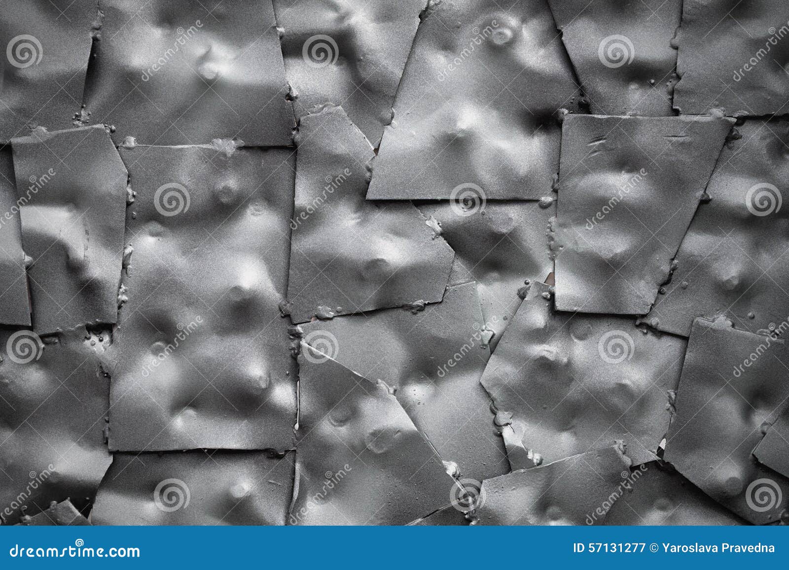 Background of the Metal Plates Stock Image - Image of exterior ...