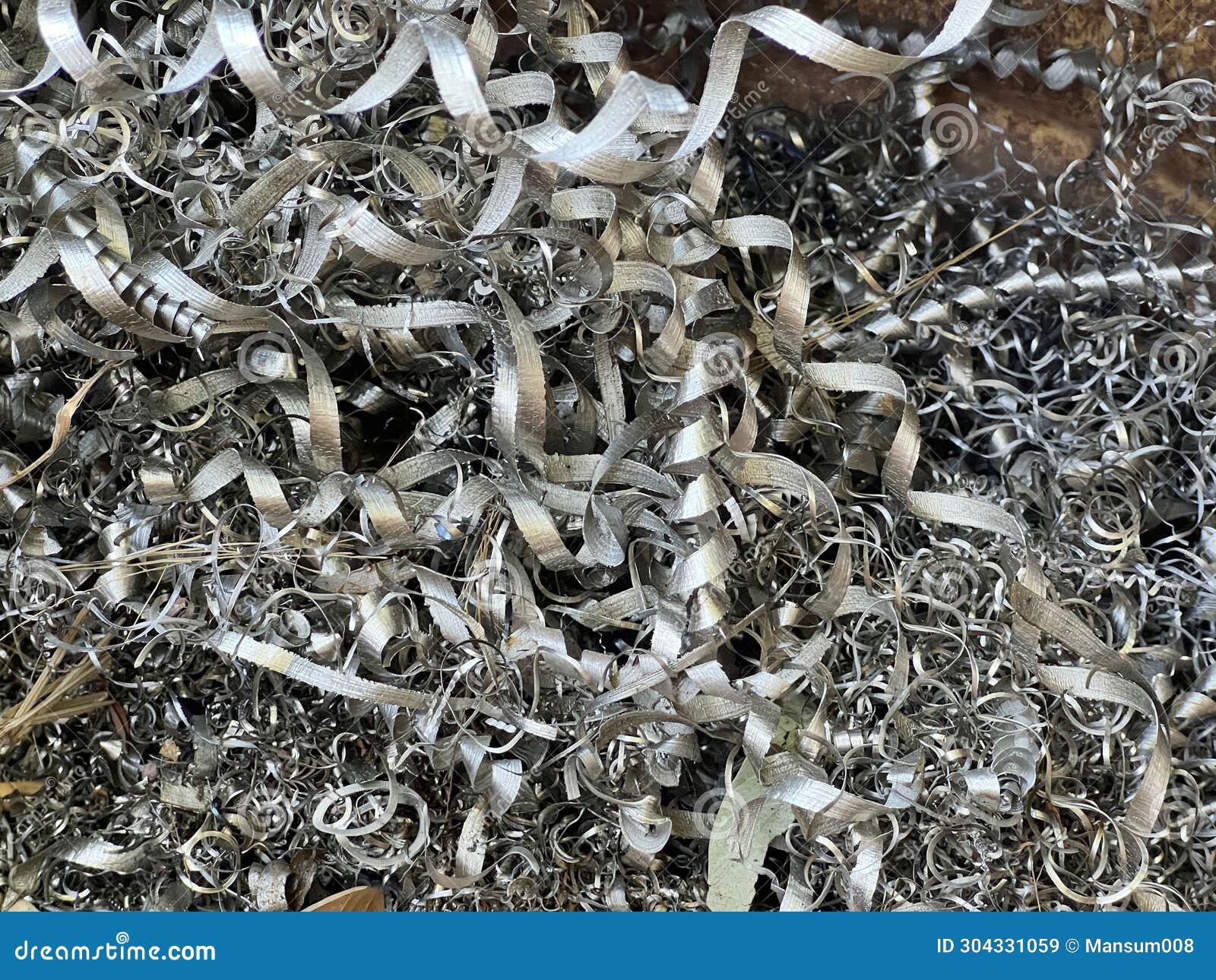 Background of Metal Shavings Stock Image - Image of closeup, texture ...