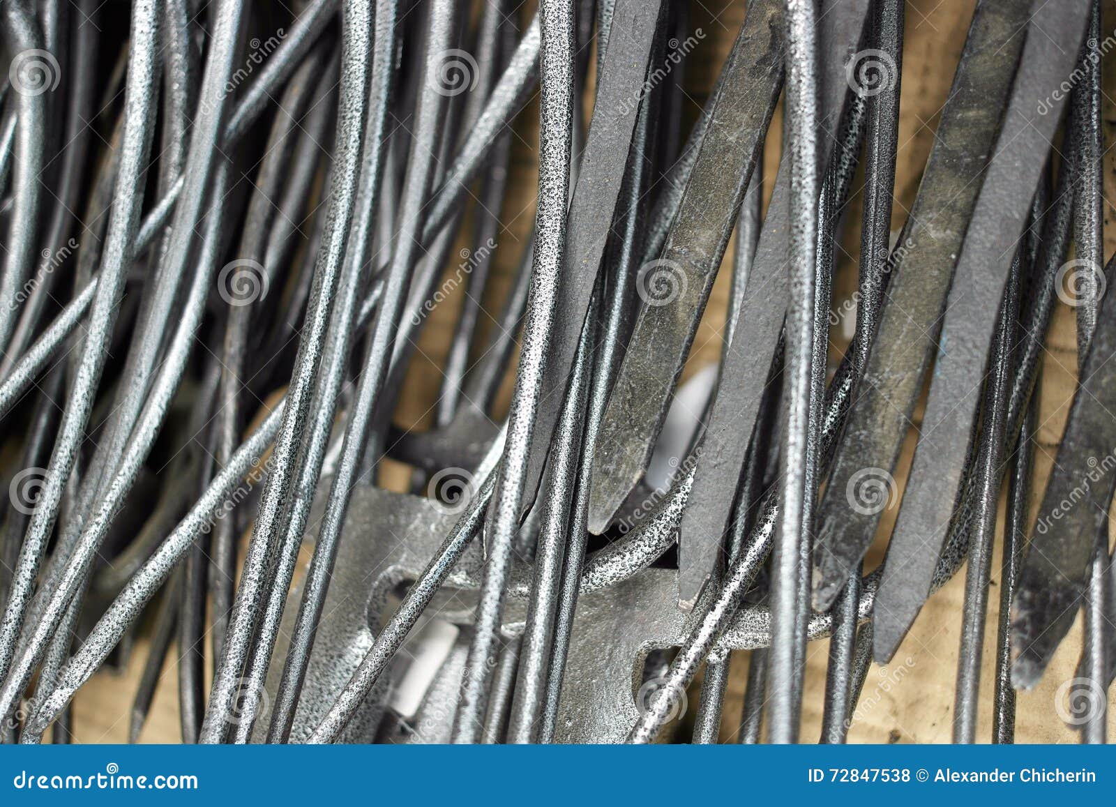 Background - metal studs stock photo. Image of rakes - 72847538