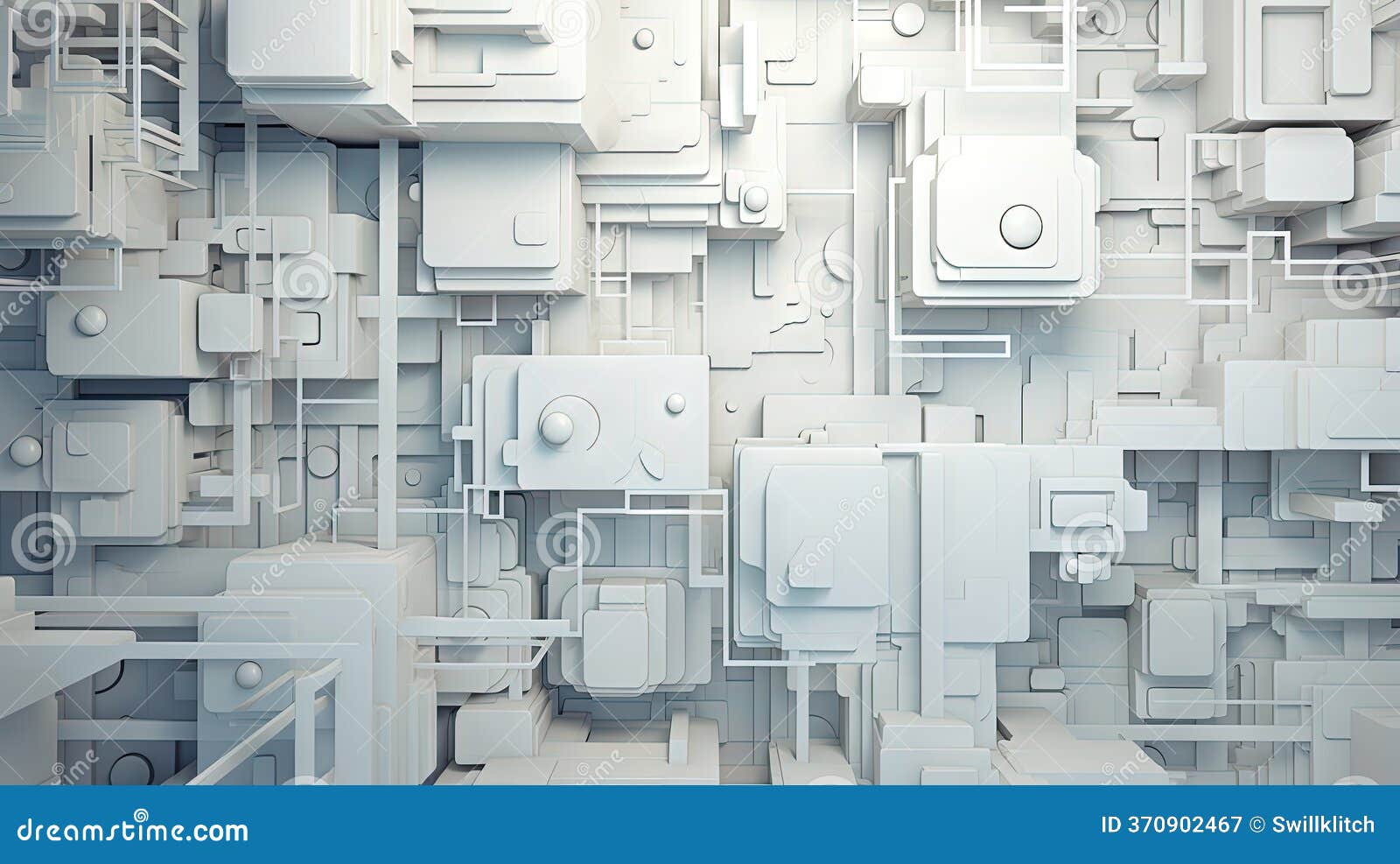 Background With Metallic Panels Texture, Wires And Circuit. Spaceship ...