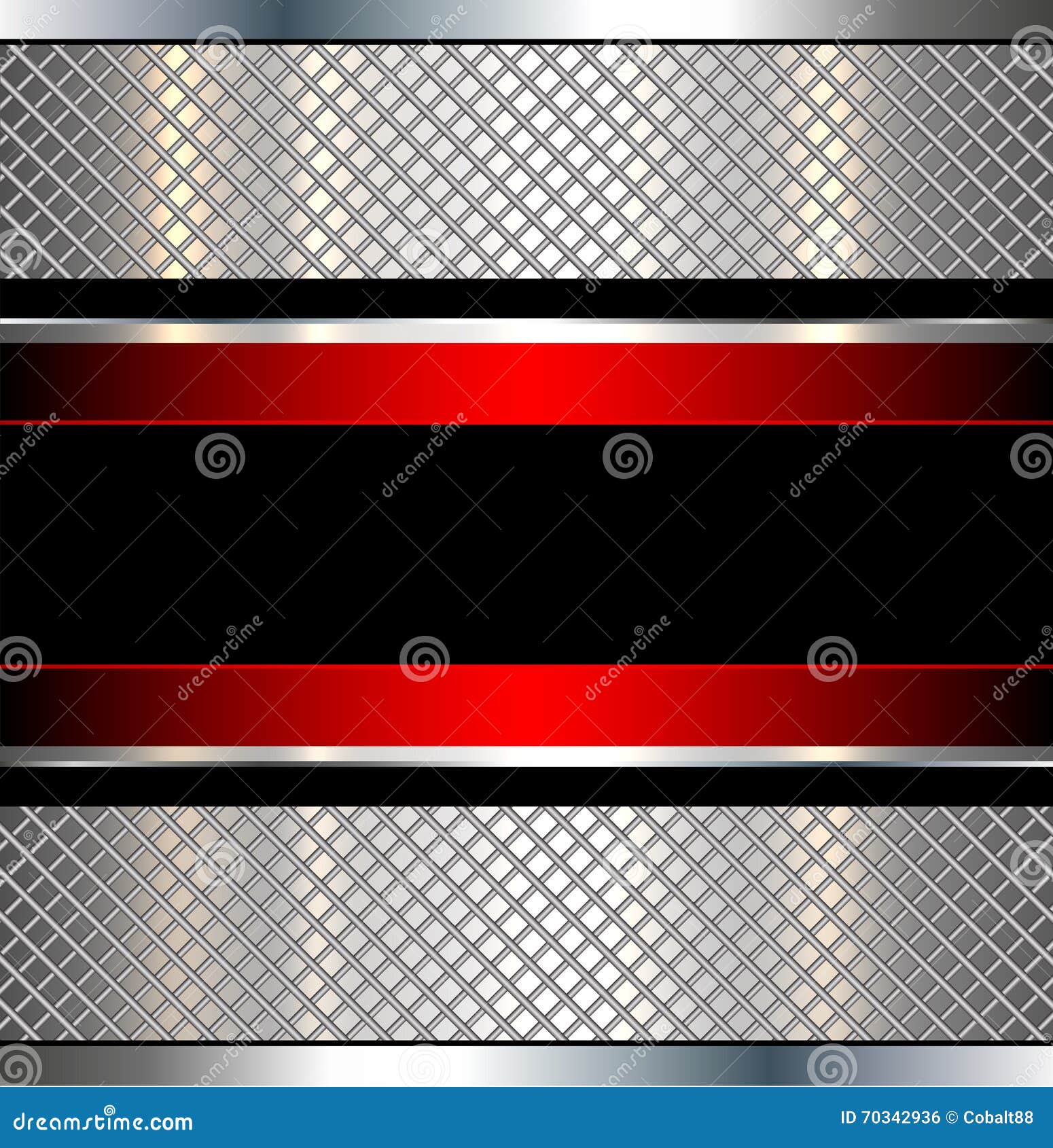 Background metallic red stock vector. Illustration of metal - 70342936