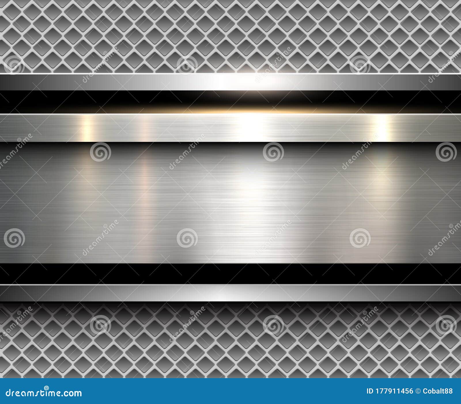 Background metallic silver stock vector. Illustration of sheet - 177911456