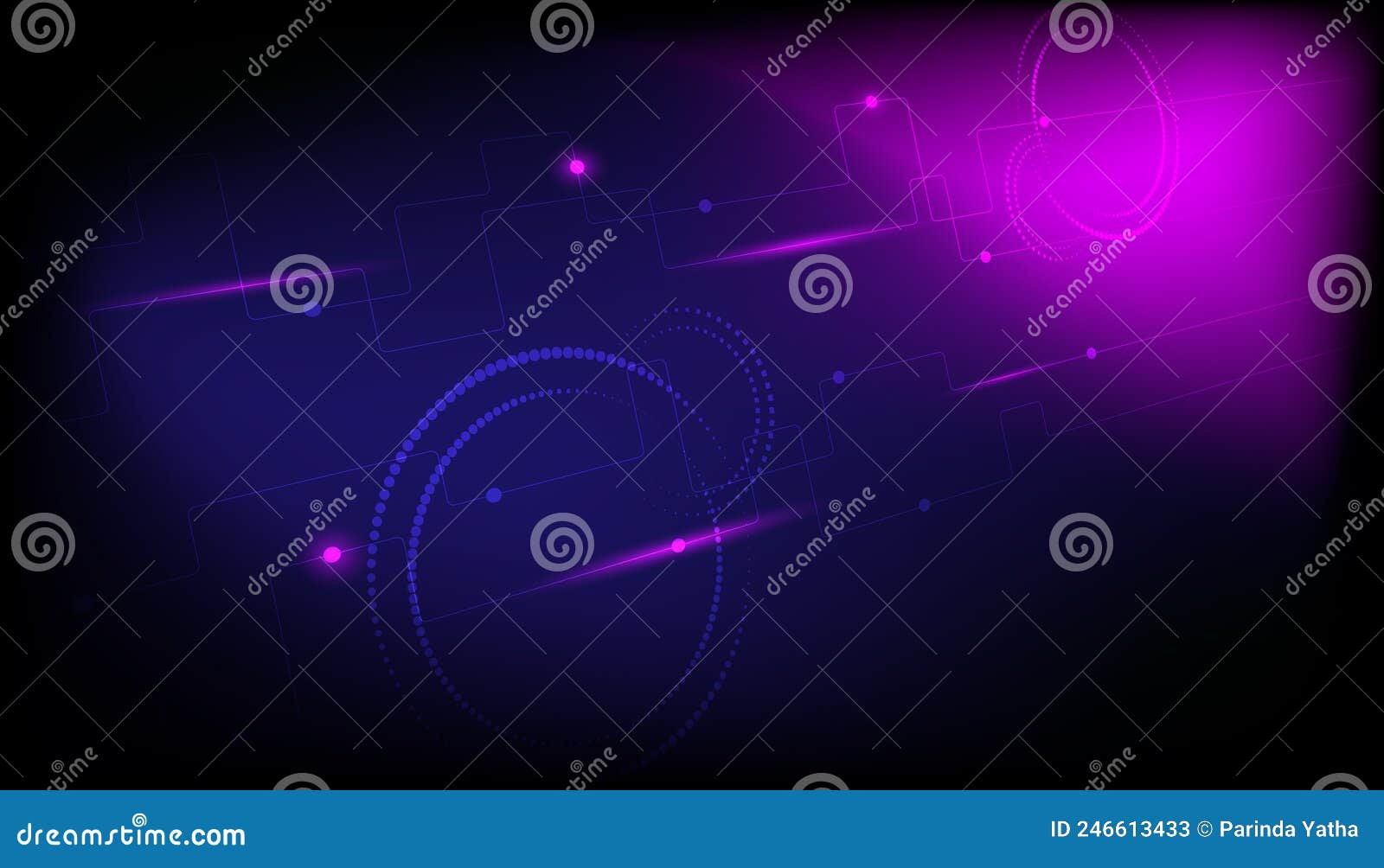 Background in Metaverse Concept Stock Illustration - Illustration of ...