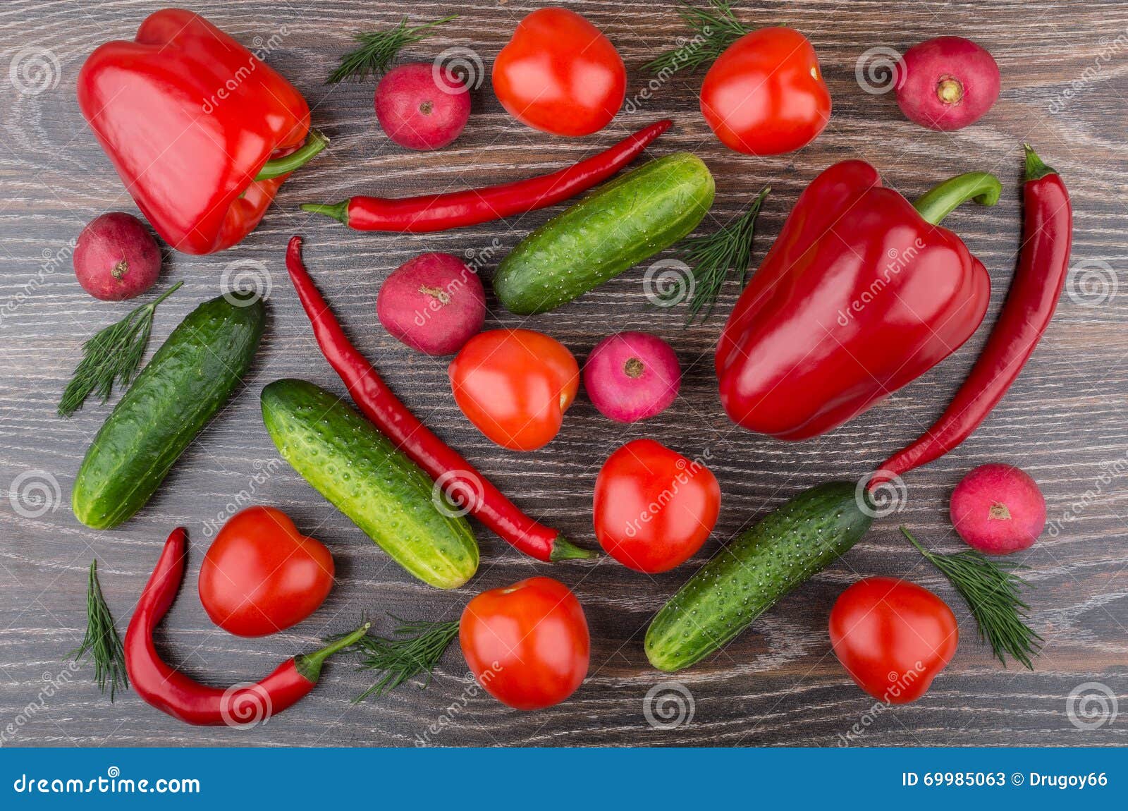 Background from Miscellaneous Vegetables on Black Table Stock Image ...