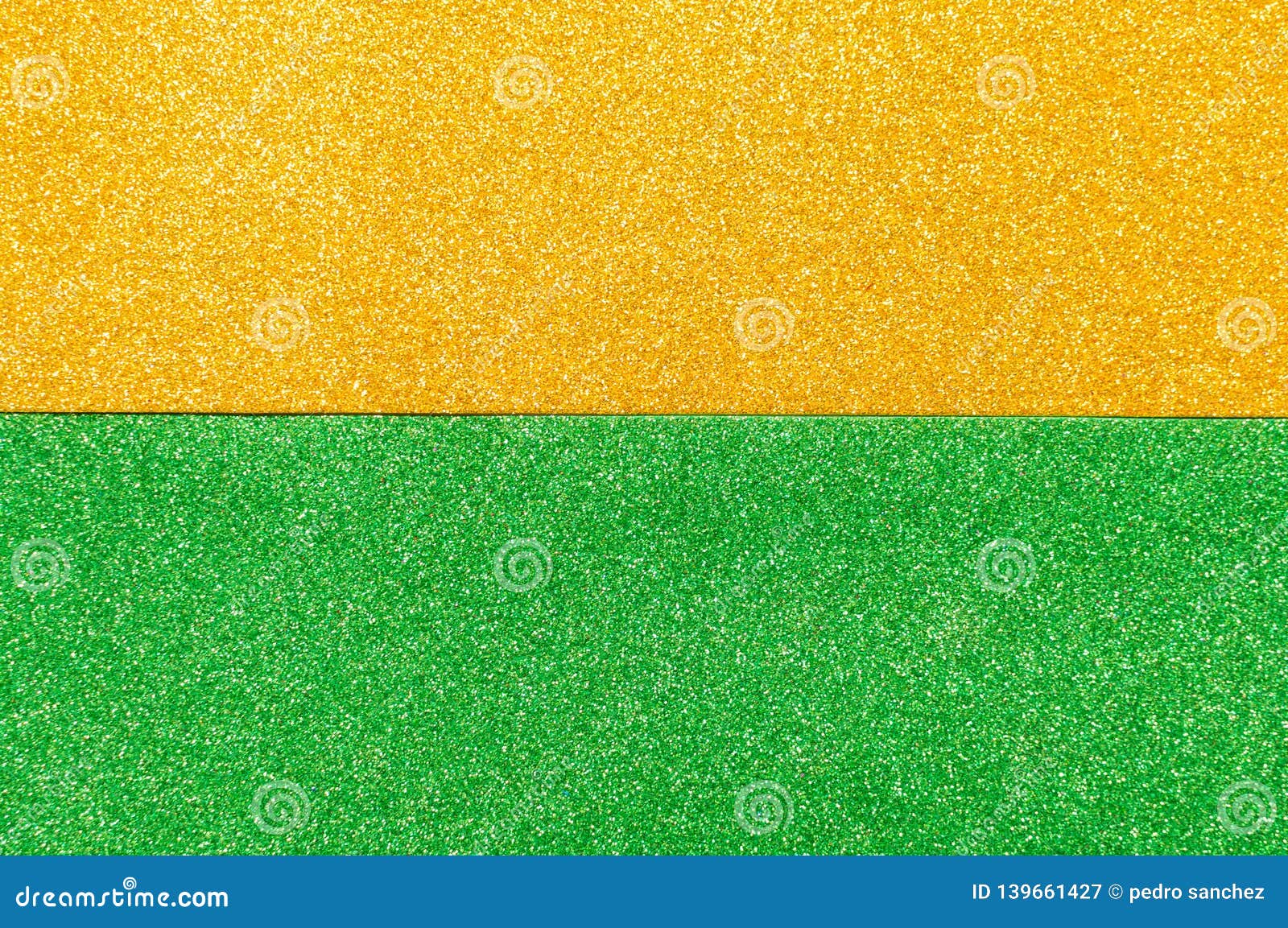 Background Mixed Glitter Texture Gold and Green, Abstract Background ...