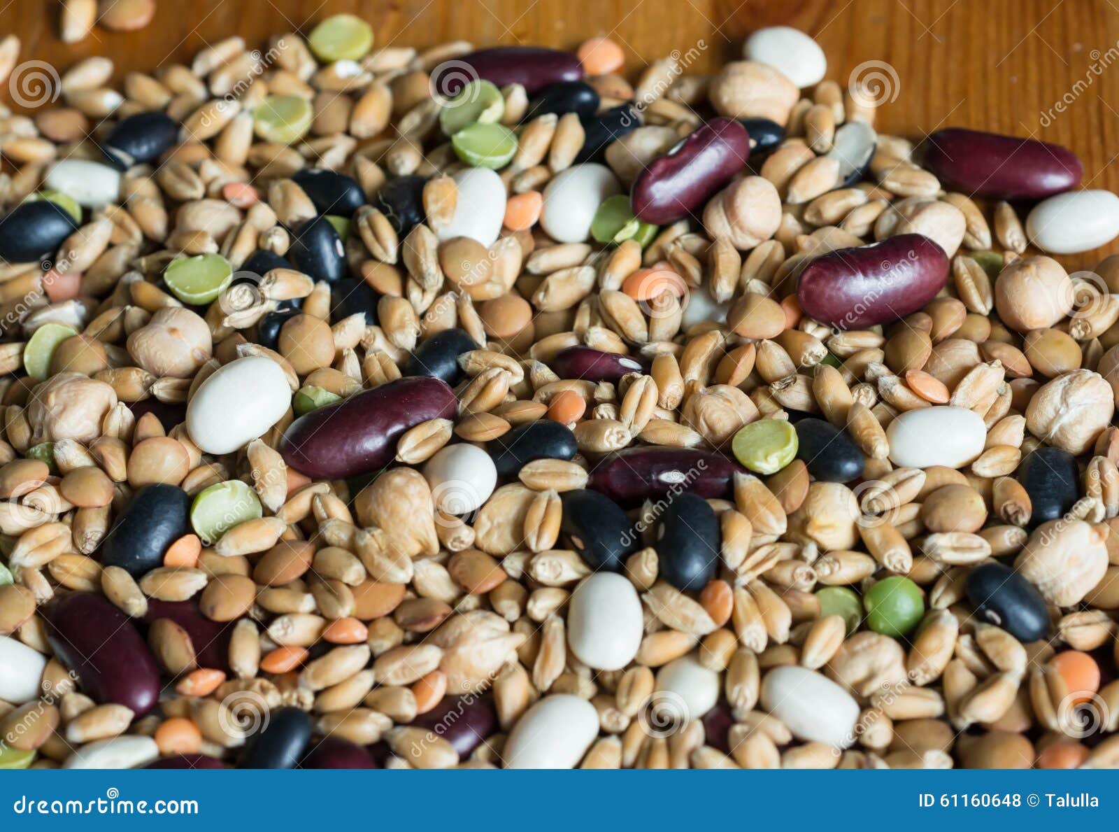 Background from Mixtures of Different Grains Stock Photo - Image of ...