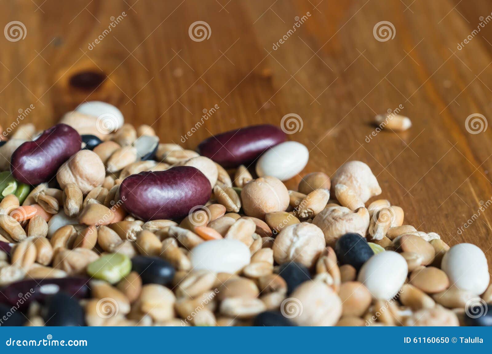 Background from Mixtures of Different Grains Stock Photo - Image of ...