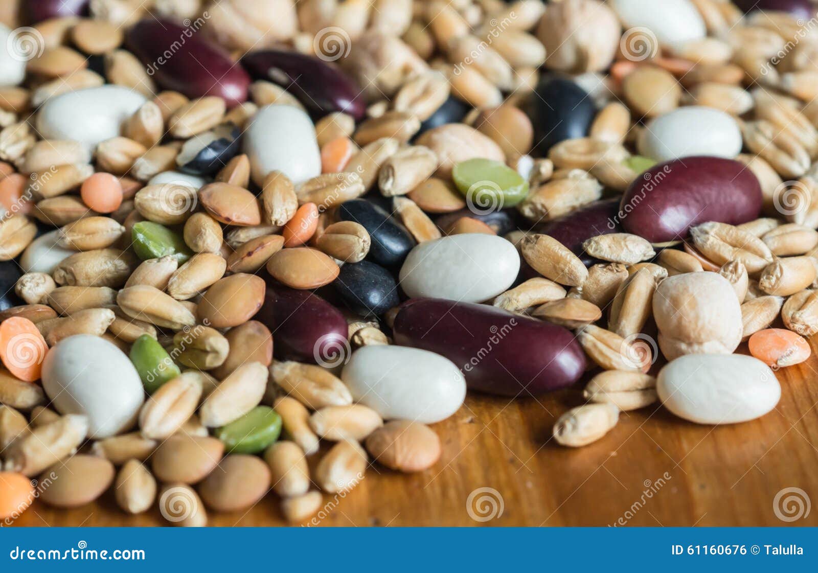 Background from Mixtures of Different Grains Stock Photo - Image of ...