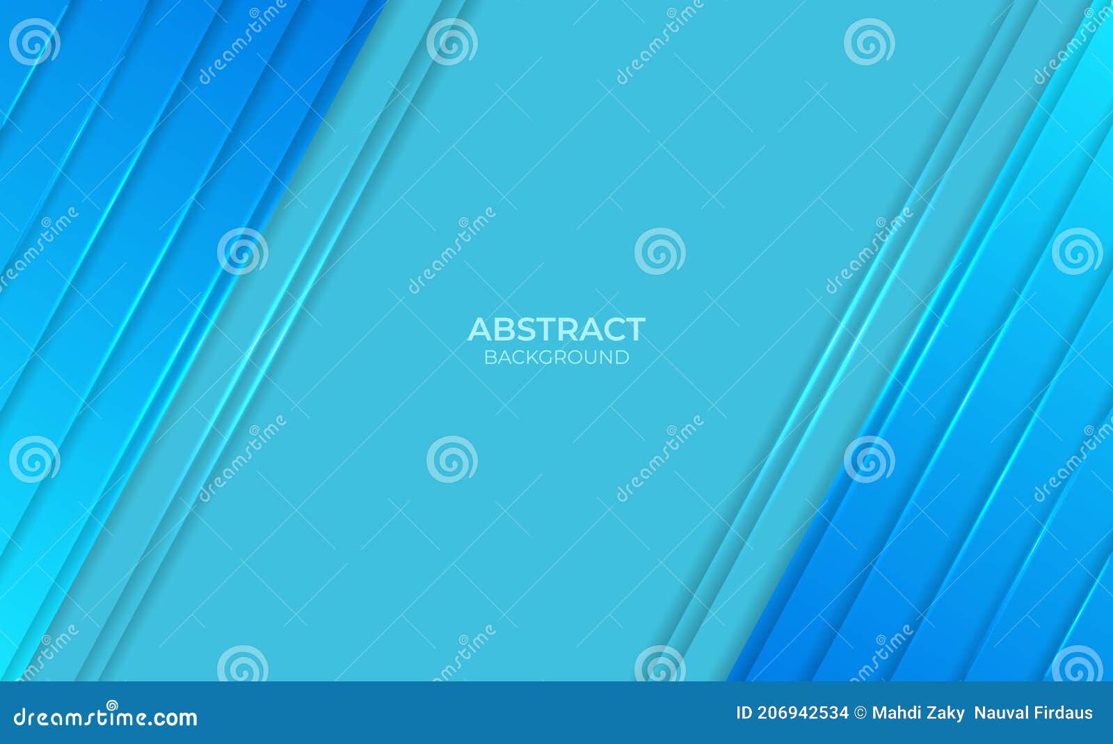 Background Modern Blue Light Design with Blank Space Stock Vector ...