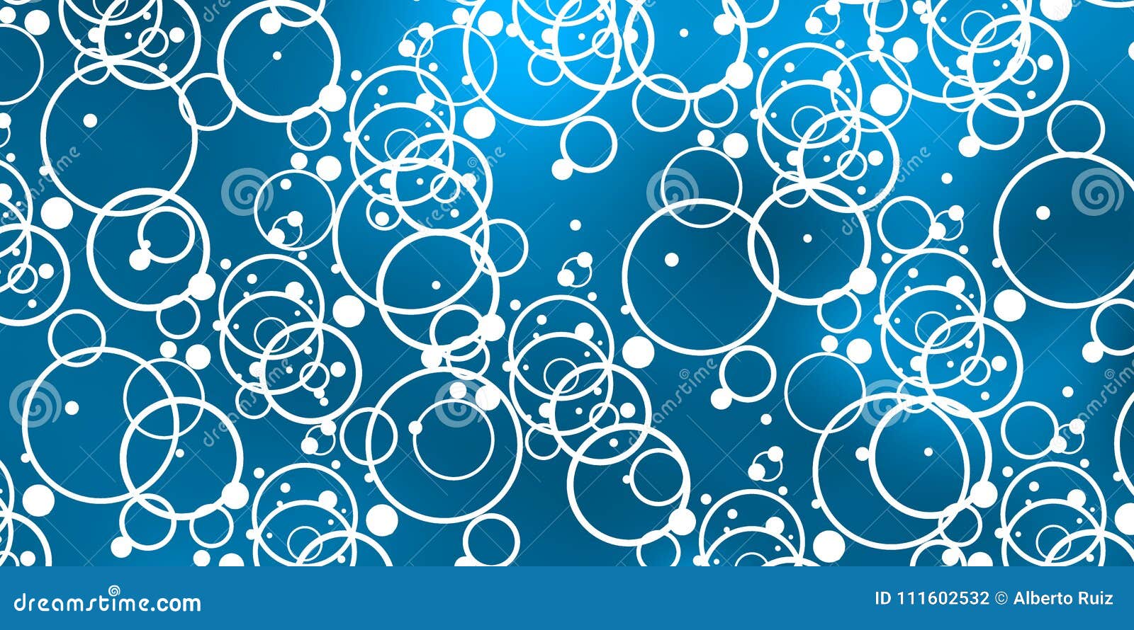Background with Modern Bubbles Stock Illustration - Illustration of ...