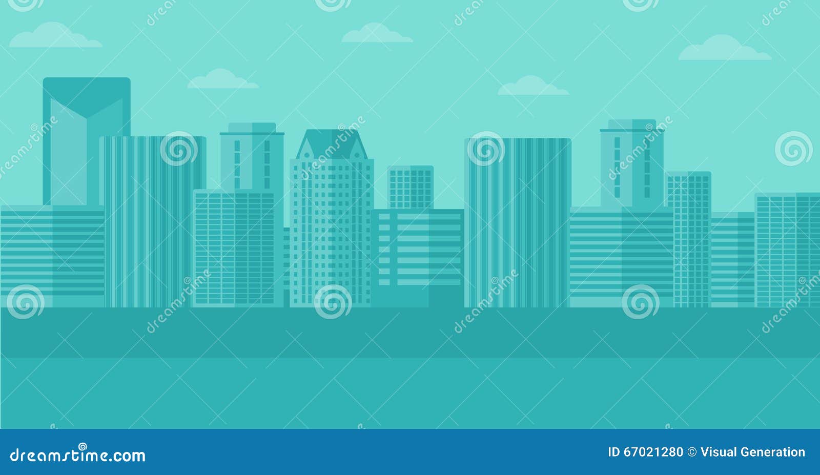 Background of modern city. stock vector. Illustration of building ...