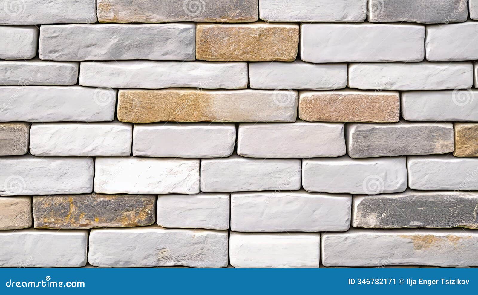 Background of Modern Decorative Brickwork. Stone Wall Tiled Texture ...