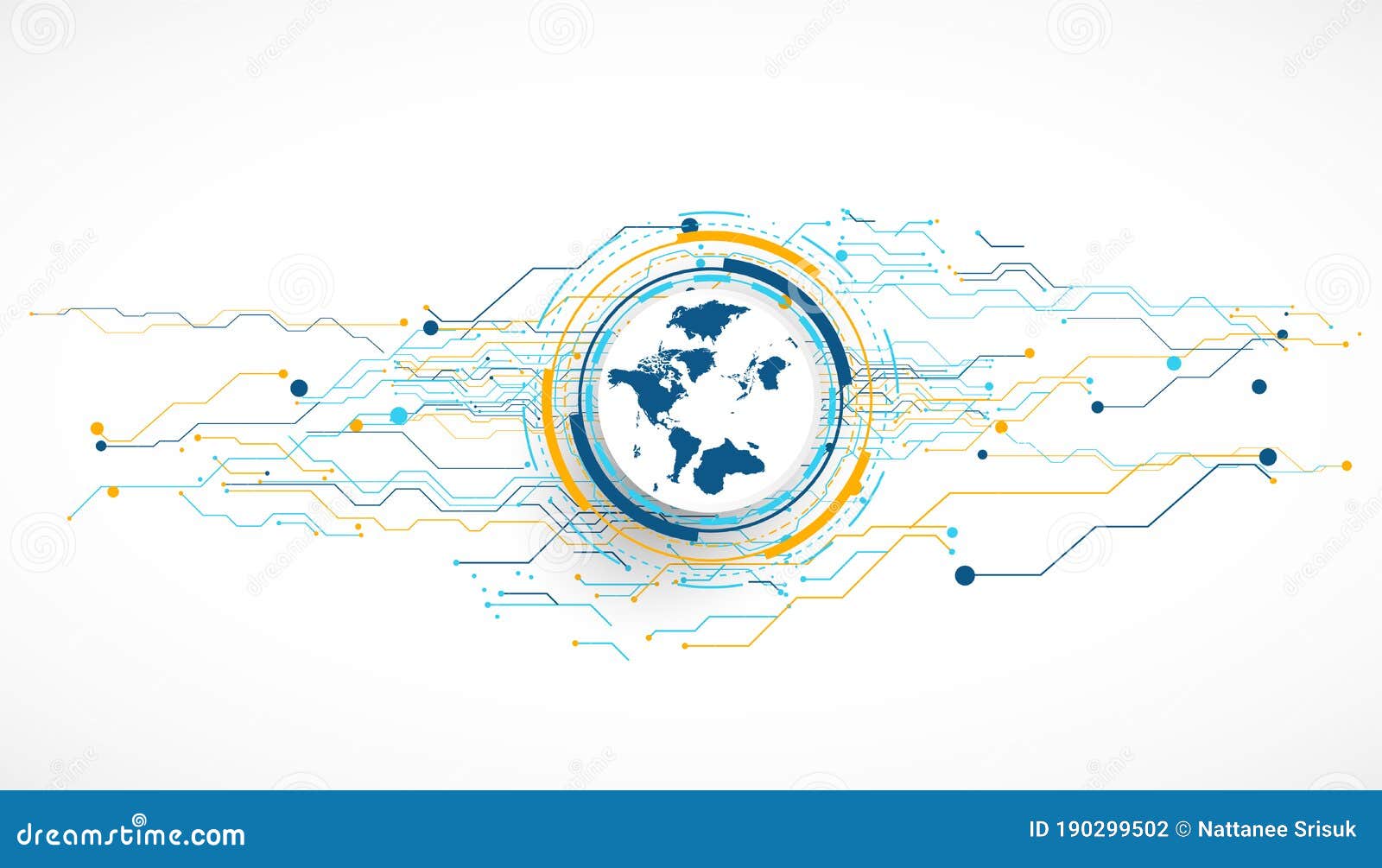 Background Modern Design Idea Concept Vector Illustration, Hi-tech ...