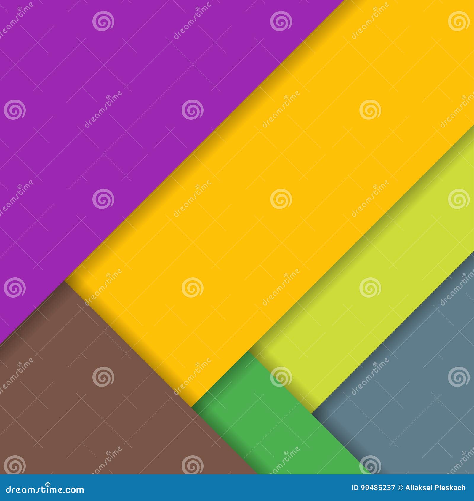 Background Modern Material Design. Vector Illustration. Stock Vector ...