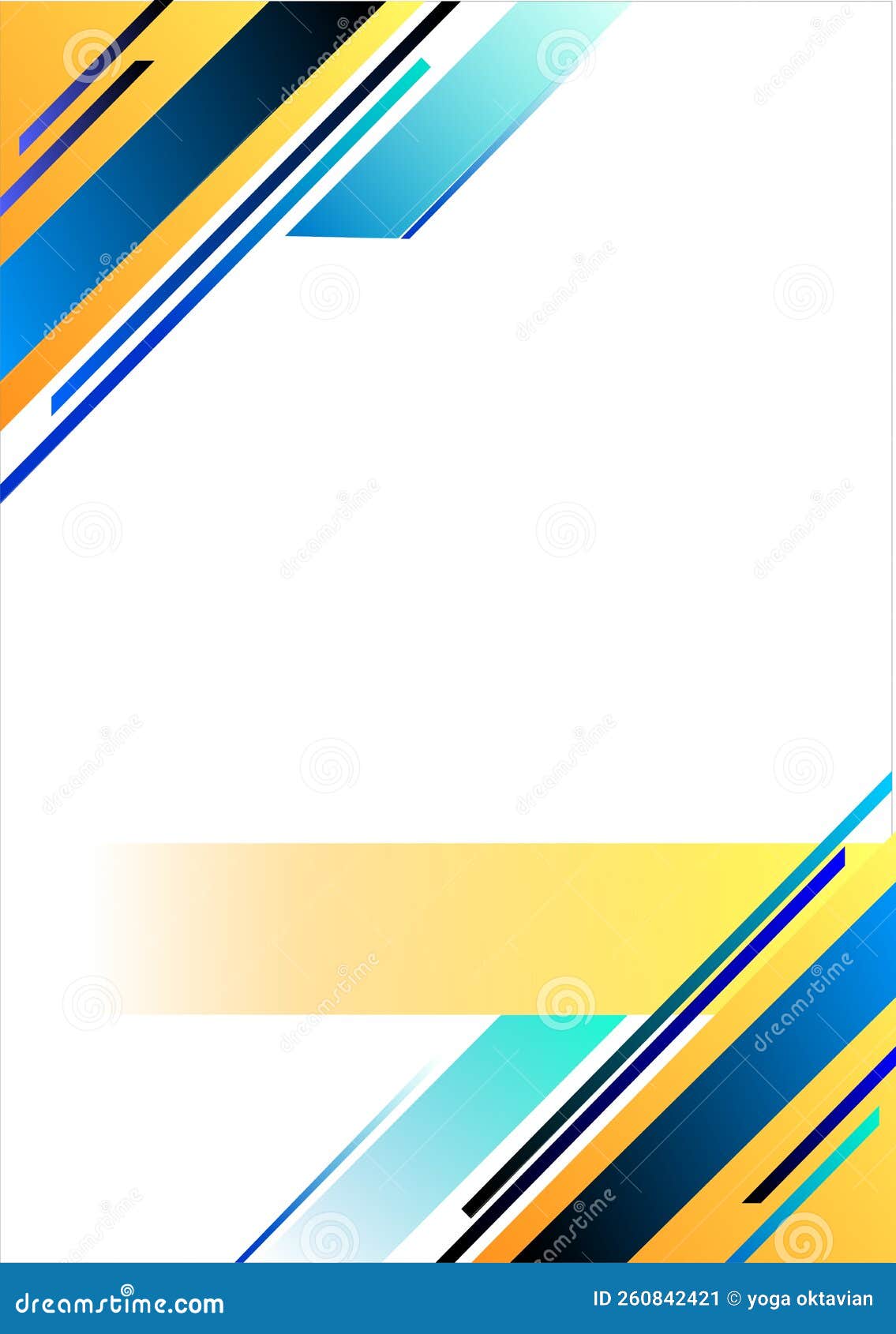 Background Modern Simple Design Yellow Lines Box Banner Stock ...