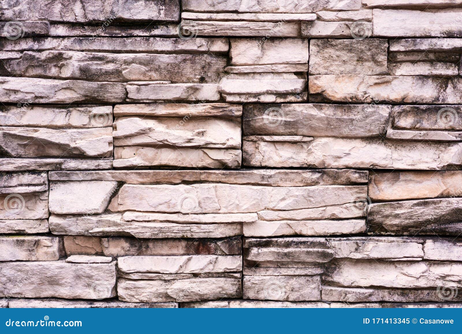 Background of Modern Slate Stone Brick Wall Surfaced for Design Stock ...