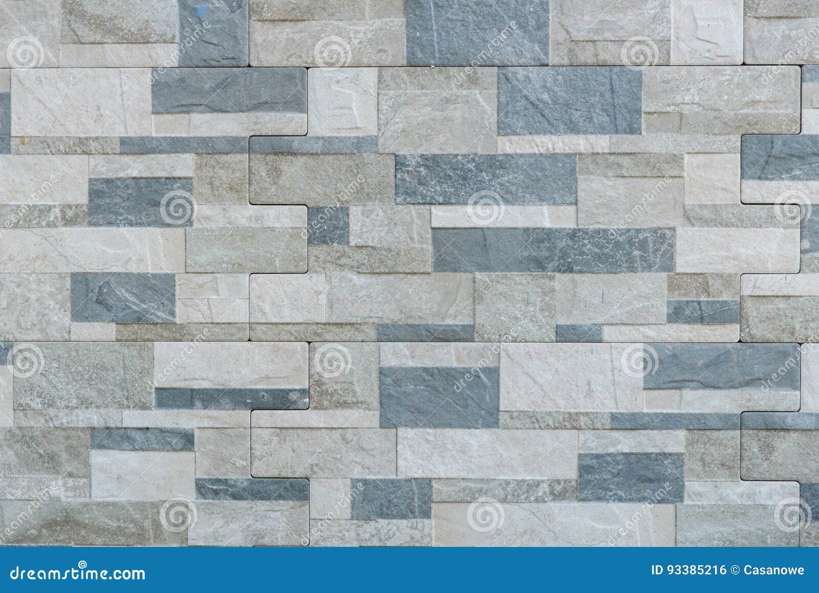 Background of Modern Slate Stone Brick Wall Surfaced for Design Stock ...
