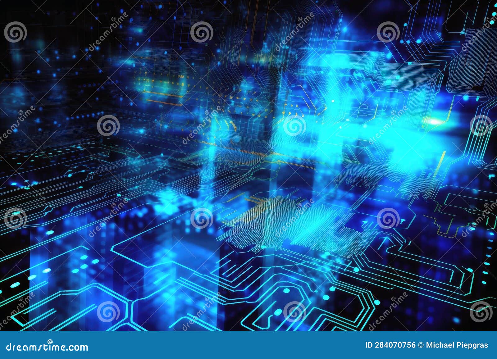 A Background of Modern Technology with Conductors and Processors in ...