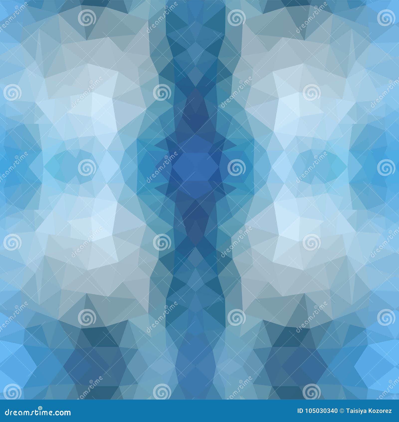 Background Modern Texture Triangle Geometry Blue Snow Mountain Top View ...