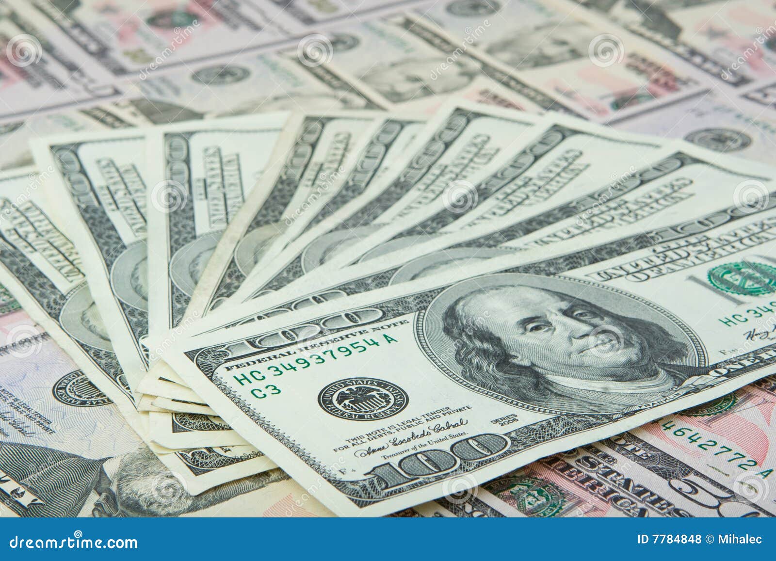 Background of money stock photo. Image of cash, american - 7784848