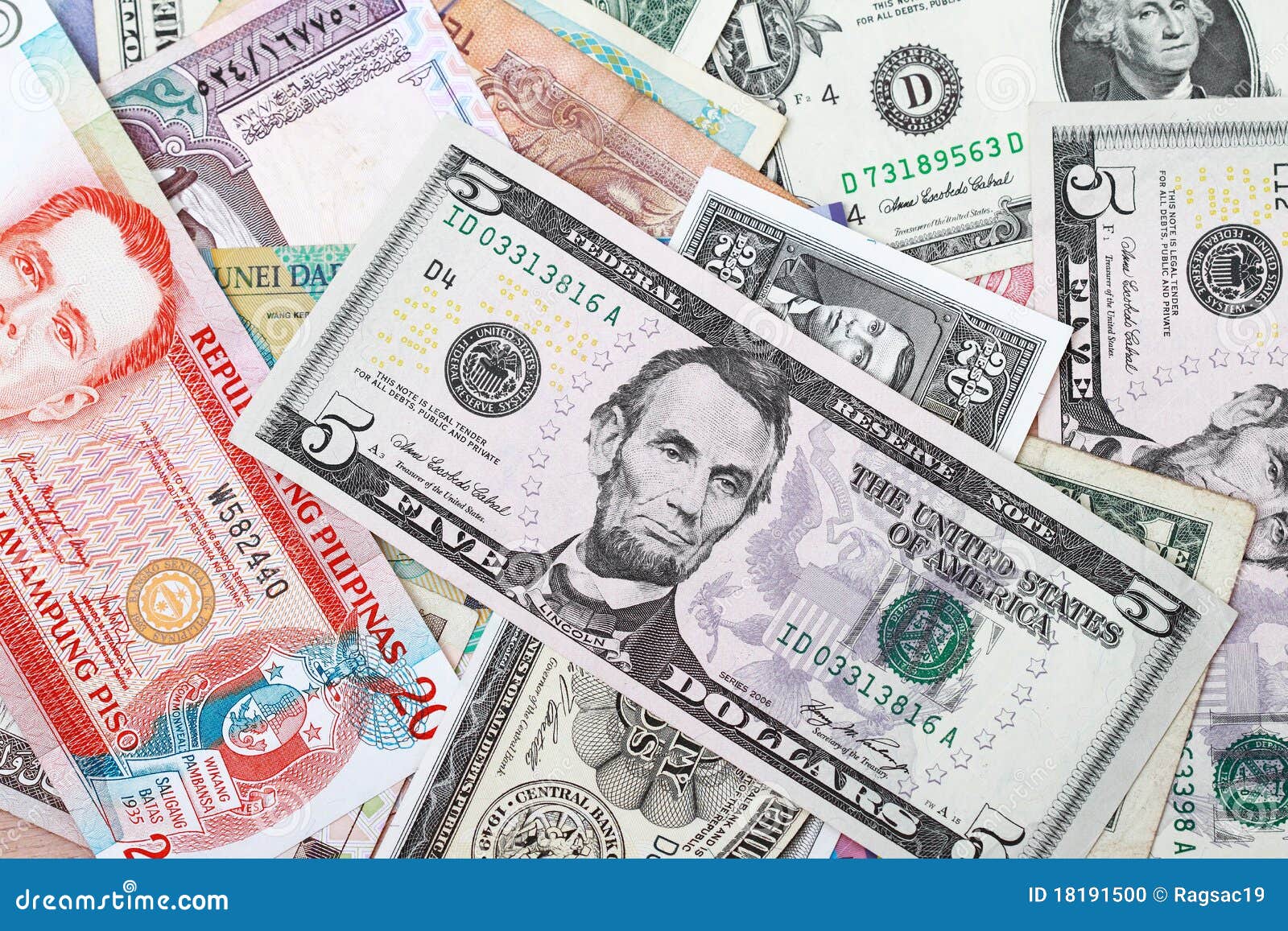 Background of Money Currency Stock Photo - Image of lincoln, exchange ...