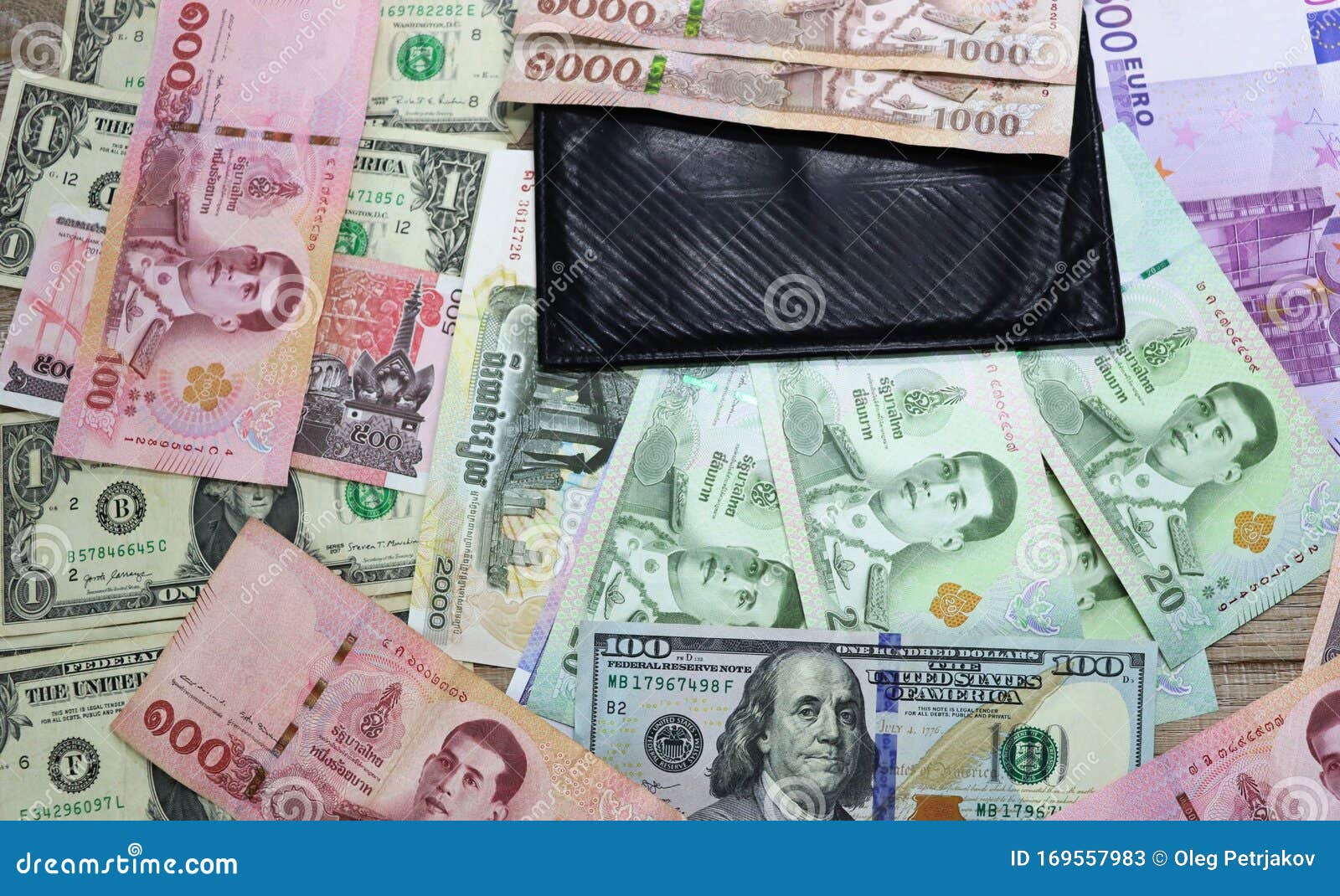 BACKGROUND Money and Notes, Rich Texture Stock Image - Image of ...