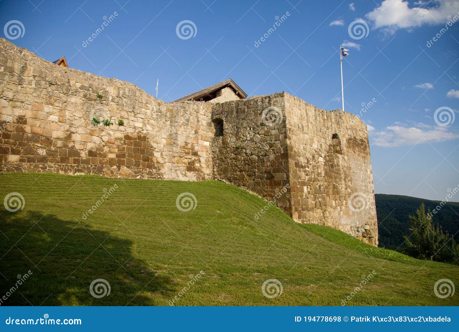 Inside of the Castle of Sirok, Hungary Stock Photo - Image of vista ...