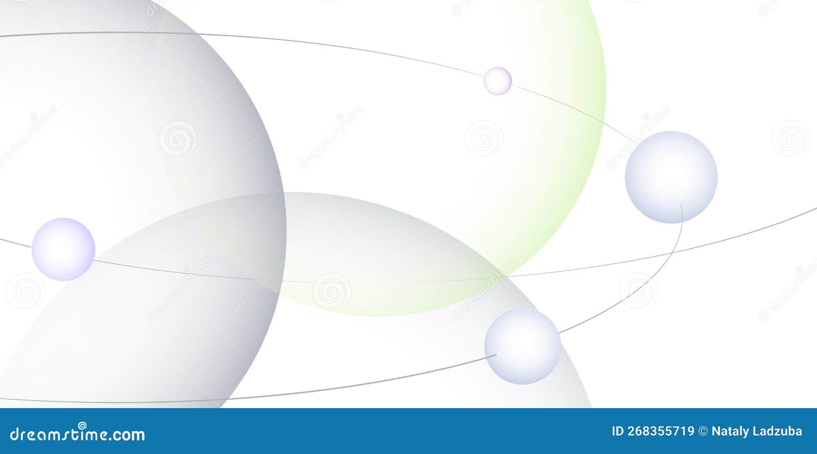 Background, the Movement of the Planets in Orbit. Stock Illustration ...