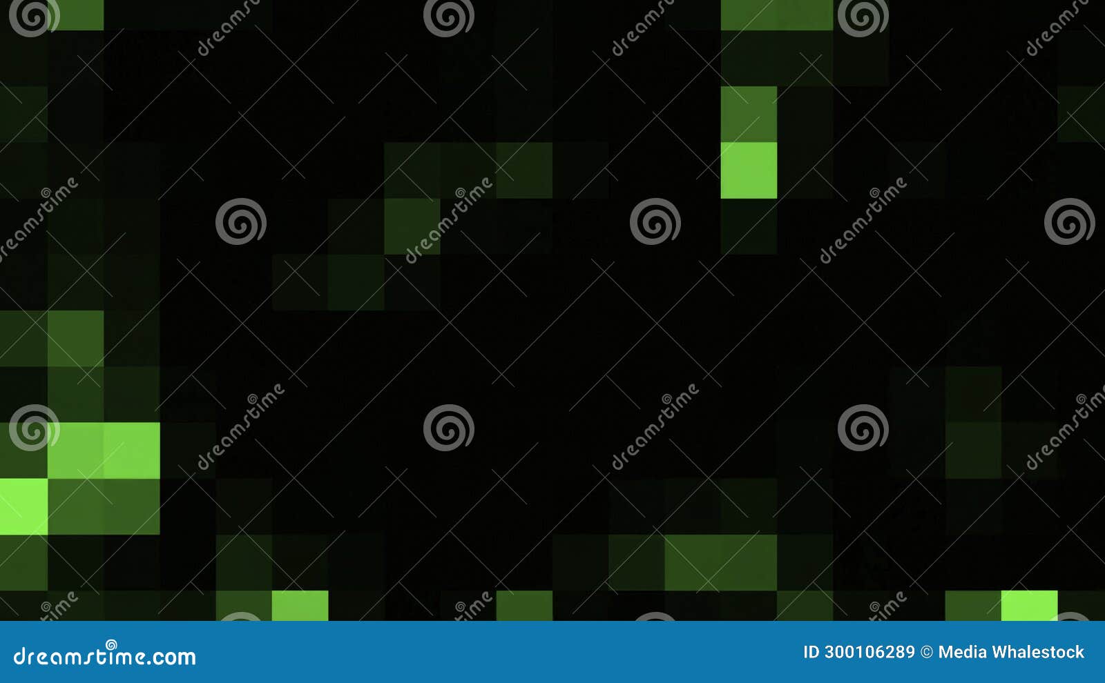 Background with Moving Pixels. Design. Colored Pixels Move on Black ...