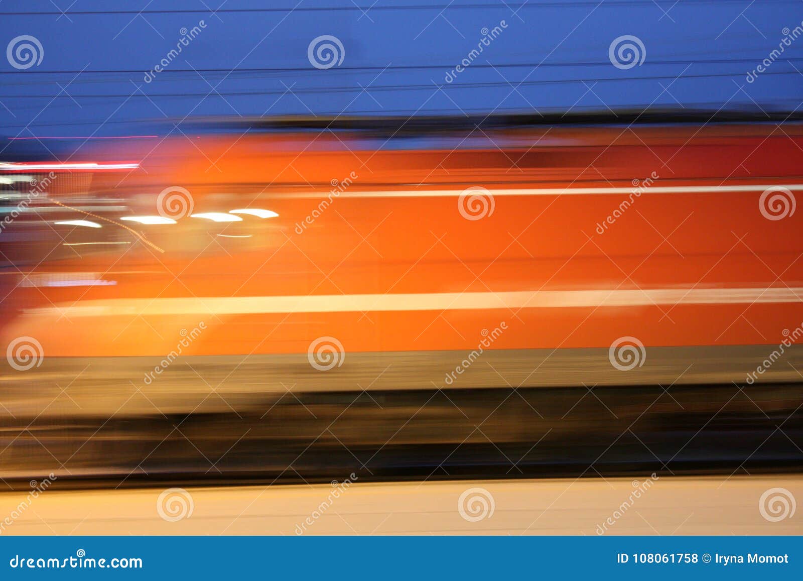Background with Moving Train Stock Photo - Image of traffic, speed ...