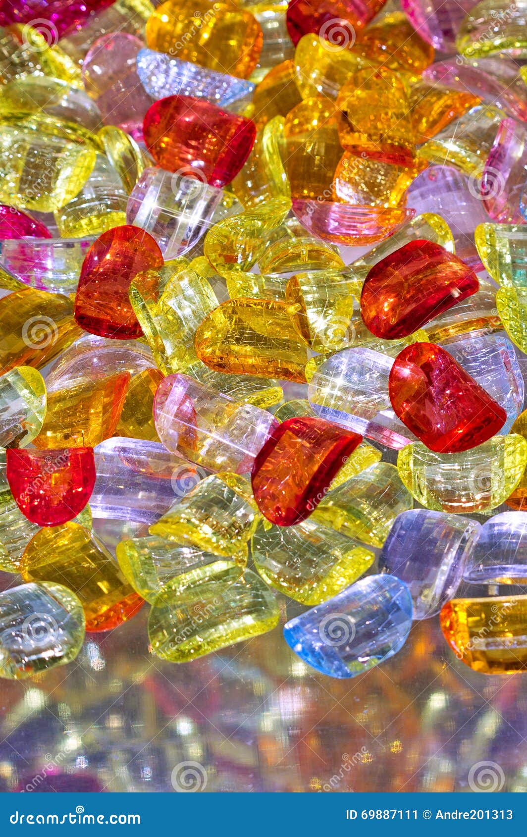 Background from Multi-colored Beads Stock Image - Image of necklace ...