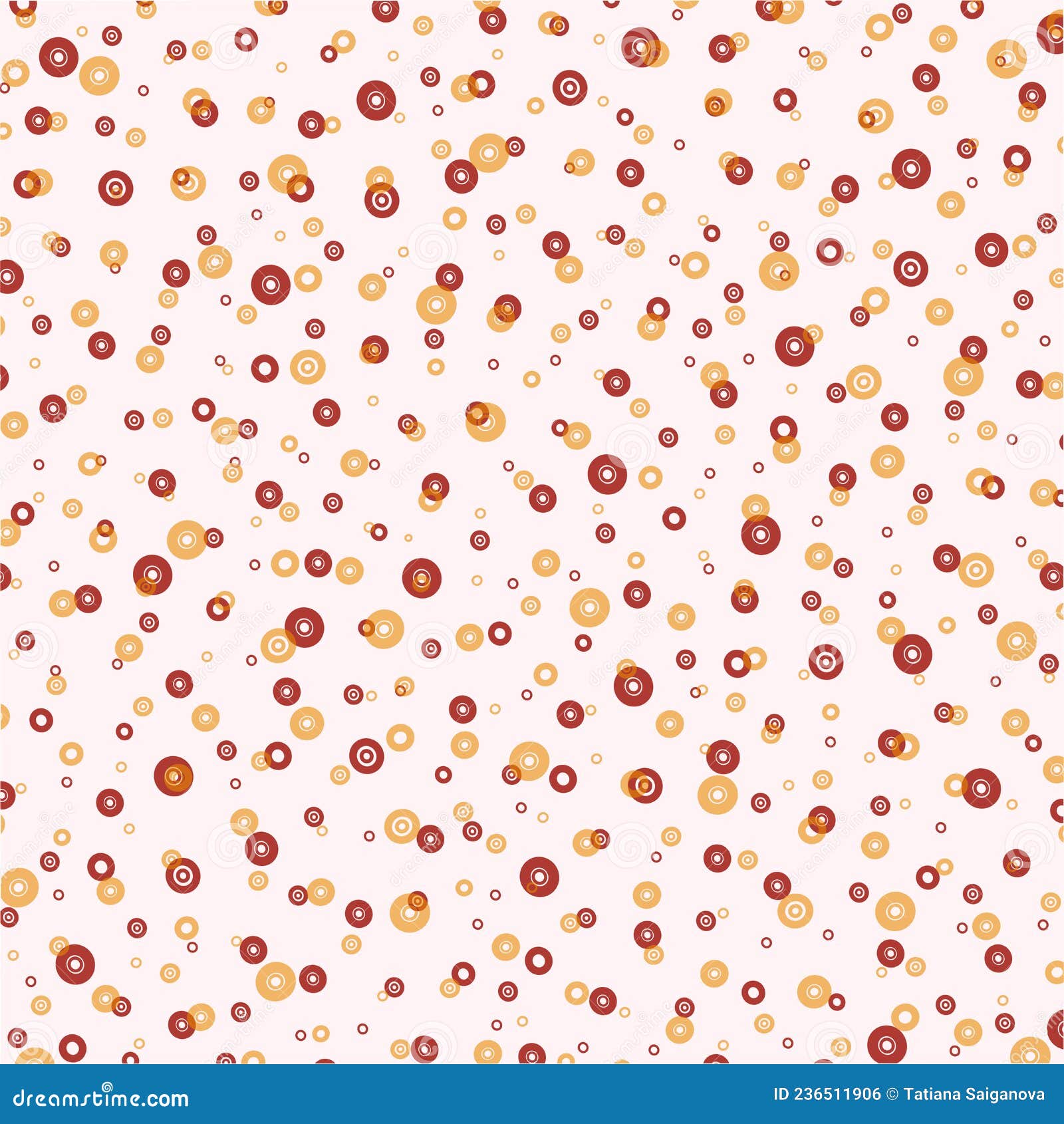 Background of Multi-colored Circles of Different Sizes Stock Vector ...