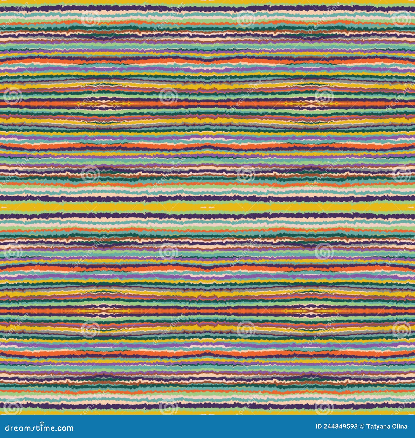 Background with Multi-colored Horizontal Lines Stock Illustration ...