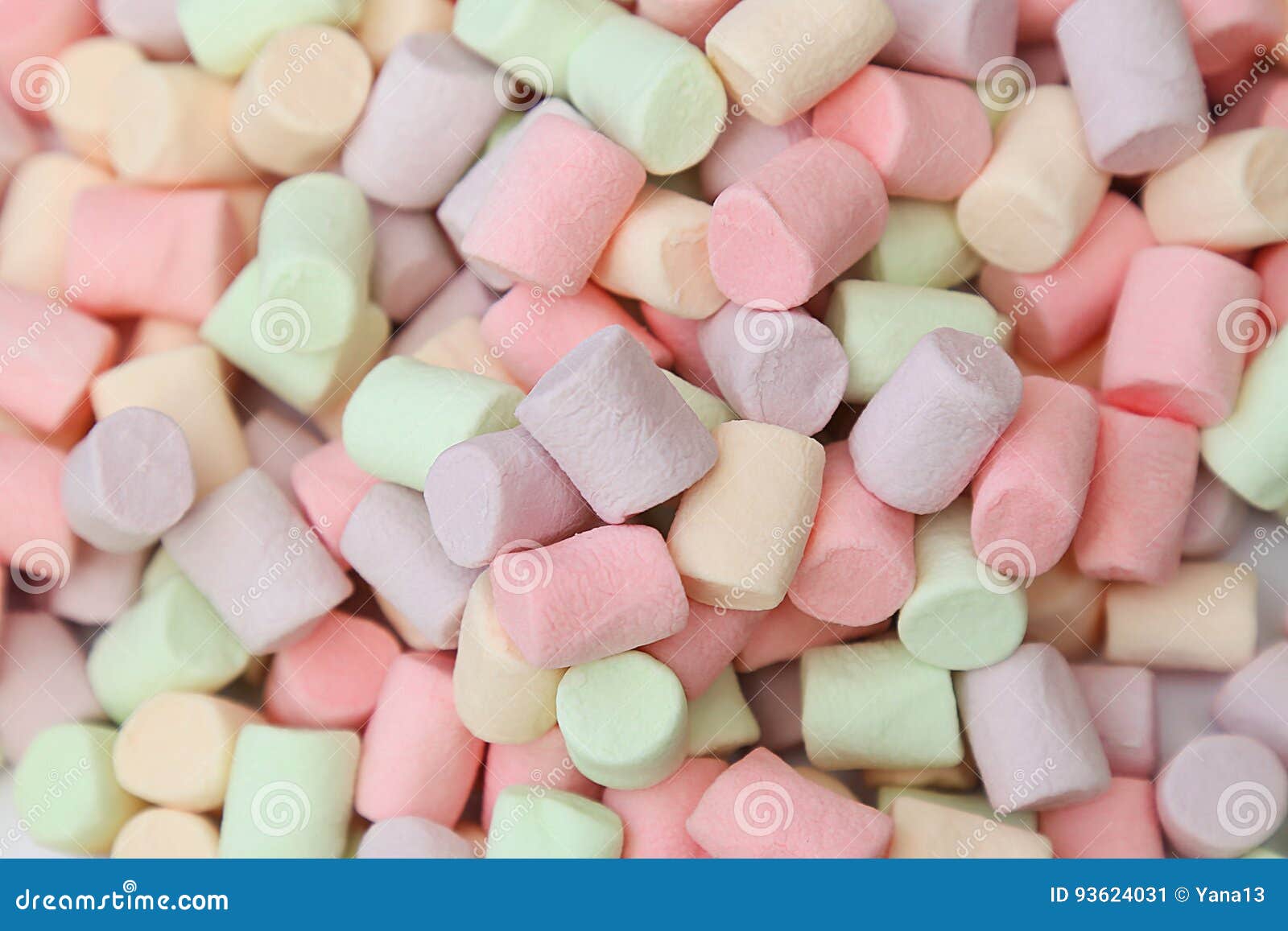 Background a Multi Colored Marshmallows. Stock Image - Image of colours ...