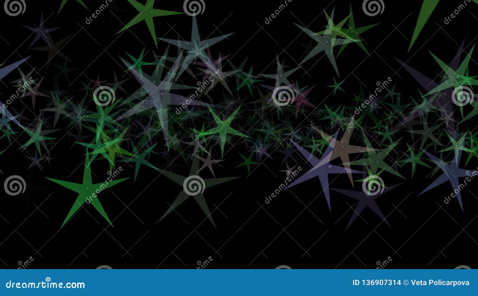 Background of Multi-colored Stars. Abstract Background Pattern Stock ...