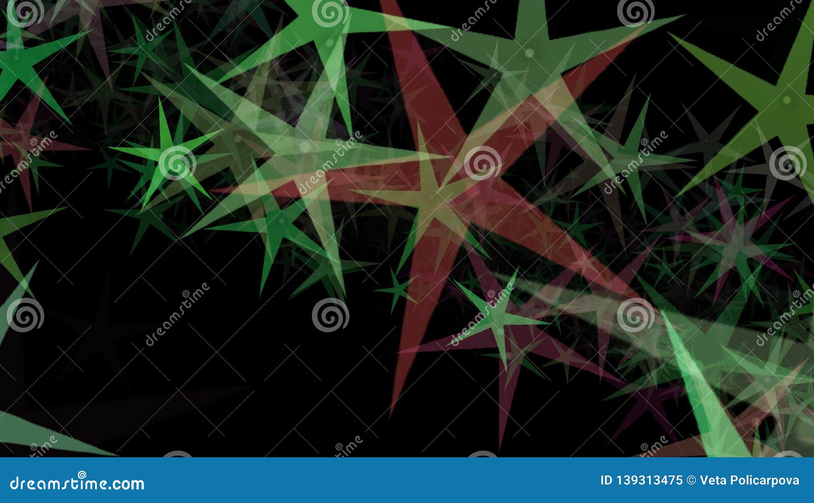 Background of Multi-colored Stars. Abstract Background Pattern Stock ...