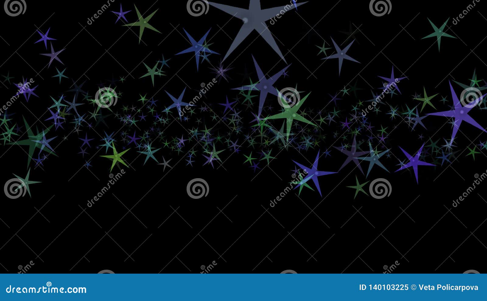 Background of Multi-colored Stars. Abstract Background Pattern Stock ...