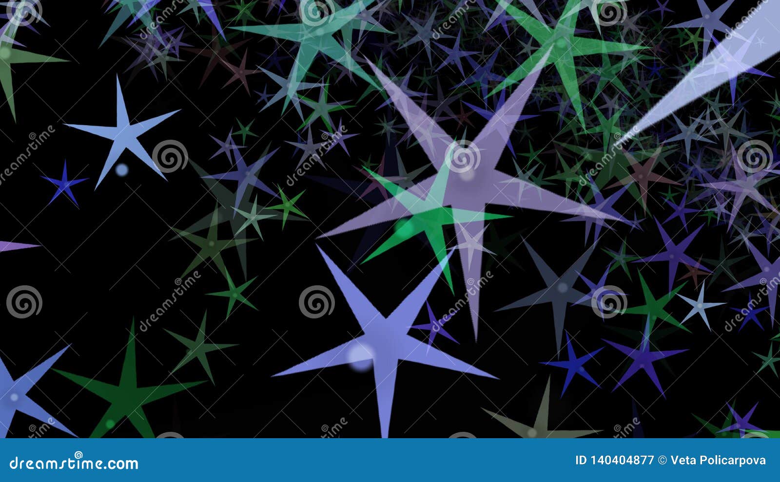Background of Multi-colored Stars. Abstract Background Pattern Stock ...