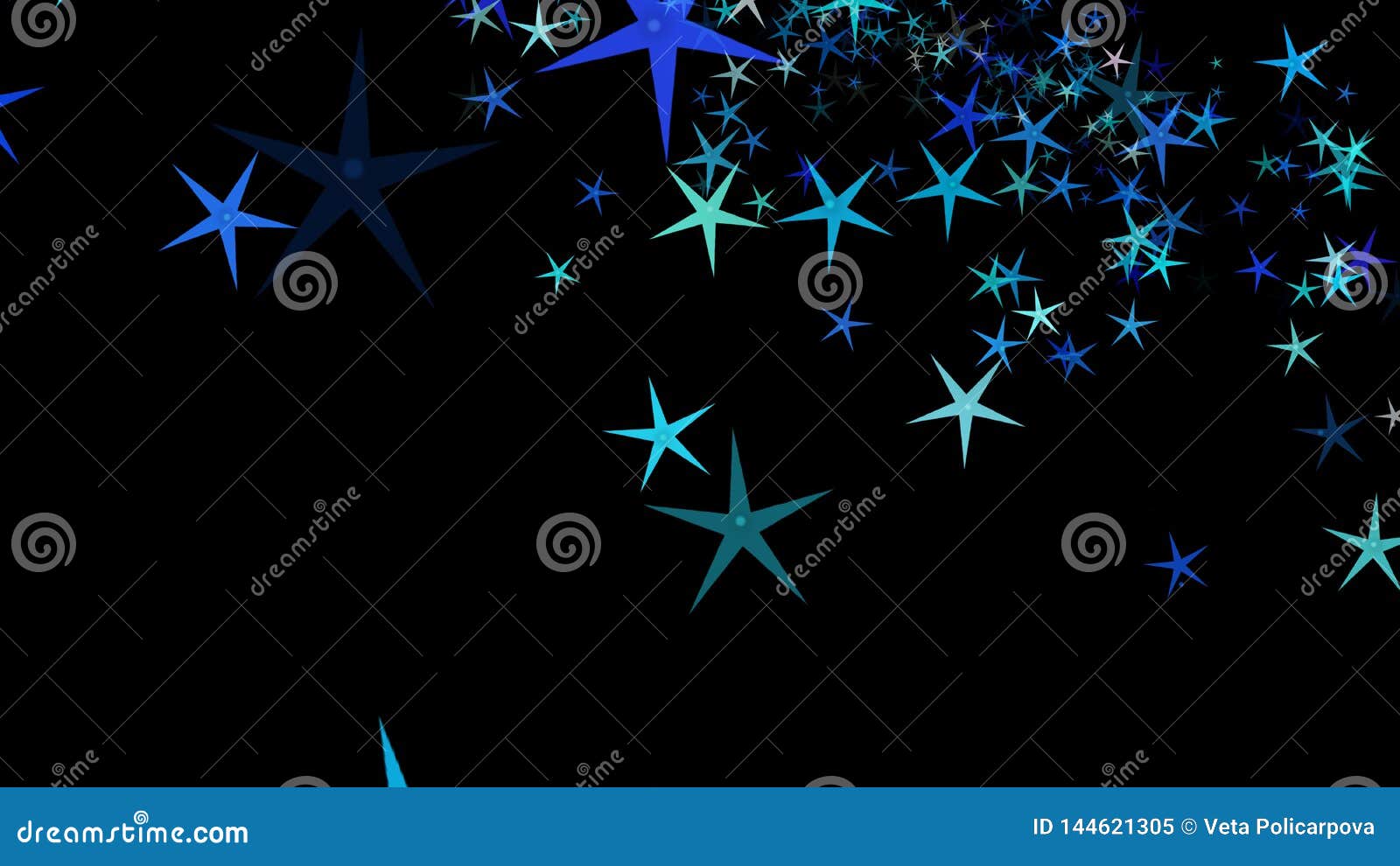 Background of Multi-colored Stars. Abstract Background Pattern Stock ...