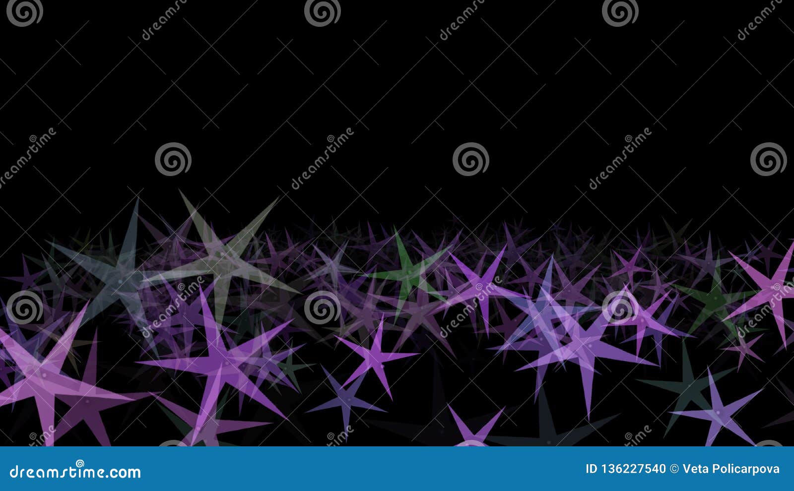 Background of Multi-colored Stars. Abstract Background Pattern Stock ...