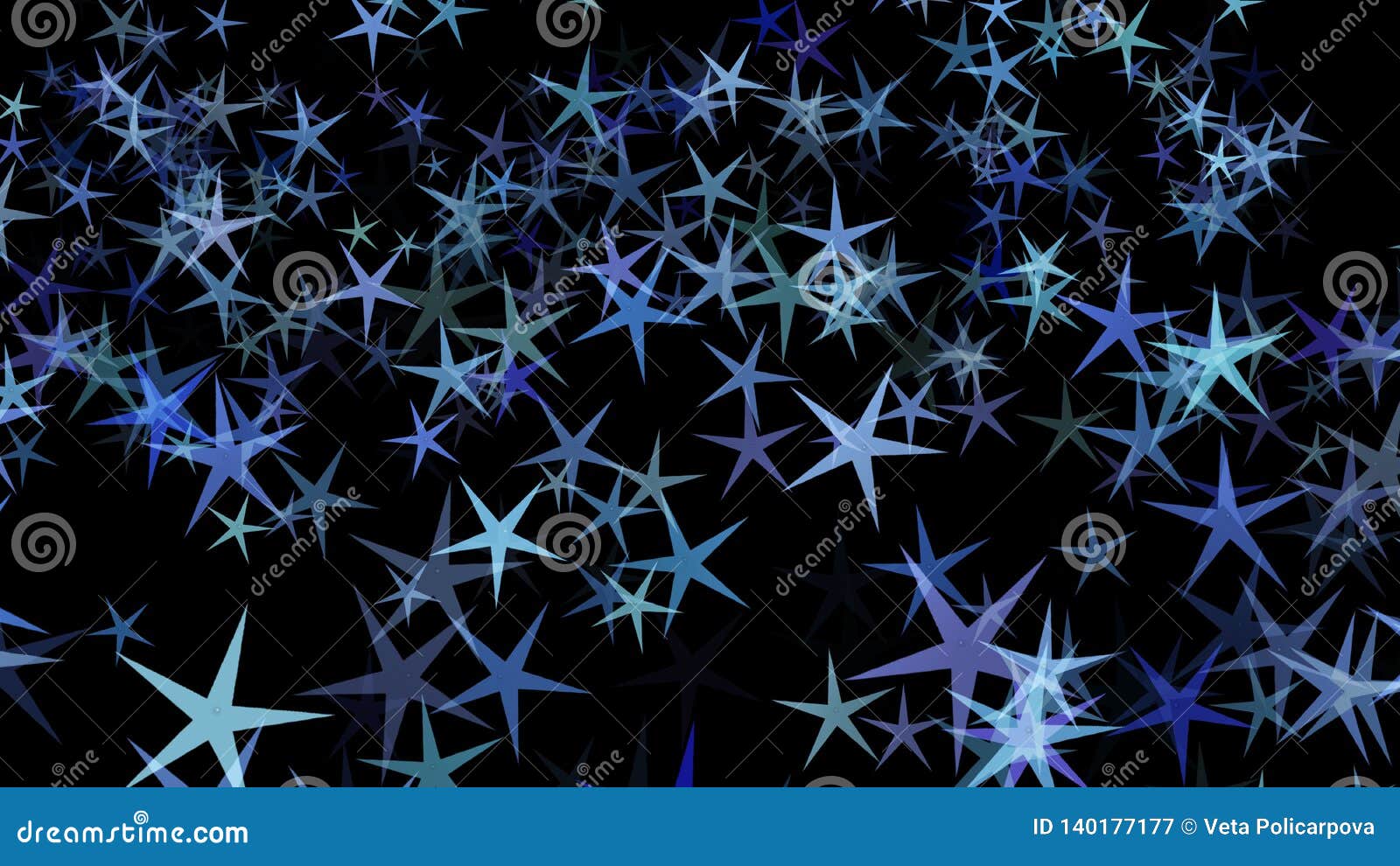 Background of Multi-colored Stars. Abstract Background Pattern Stock ...