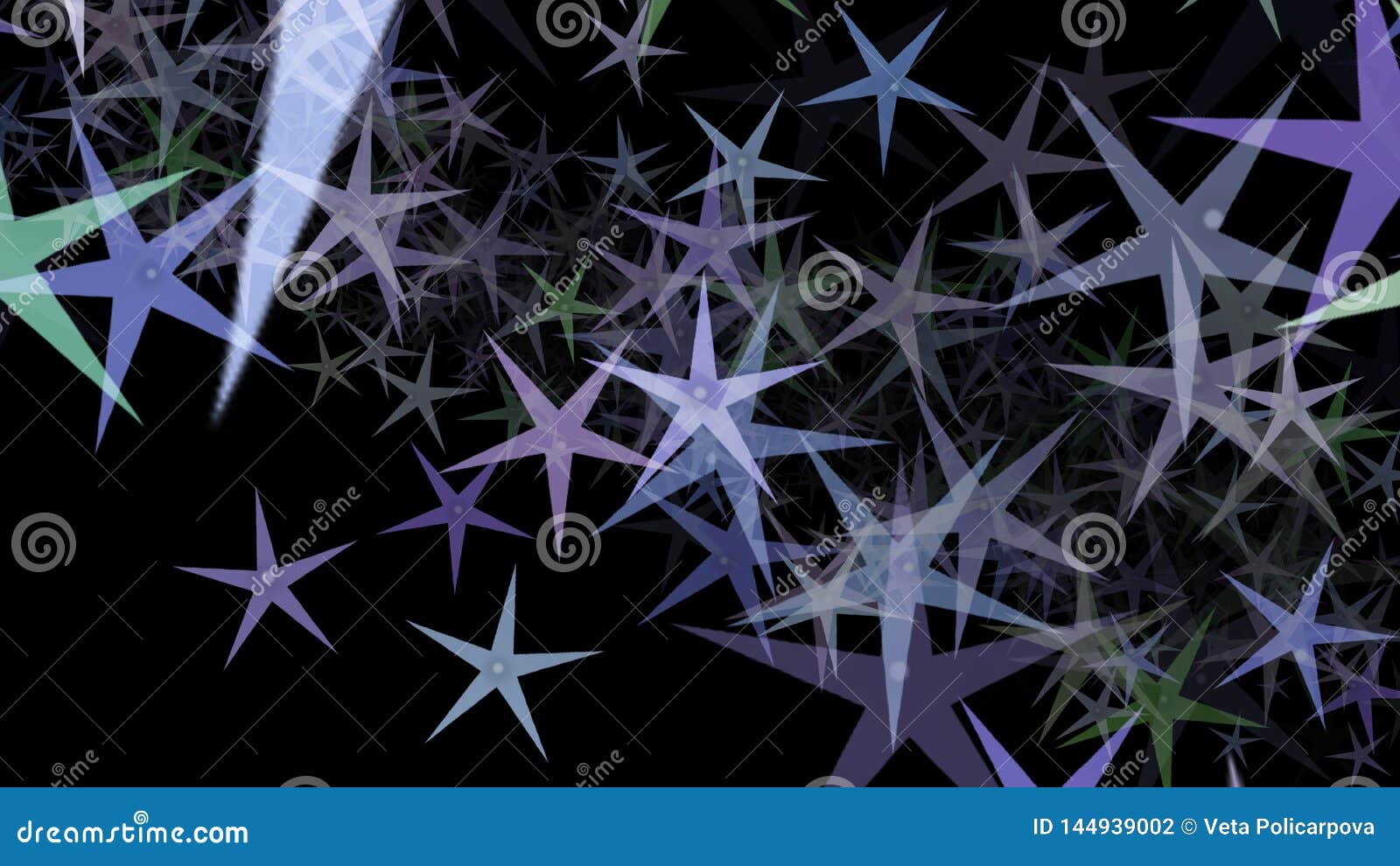 Background of Multi-colored Stars. Abstract Background Pattern Stock ...