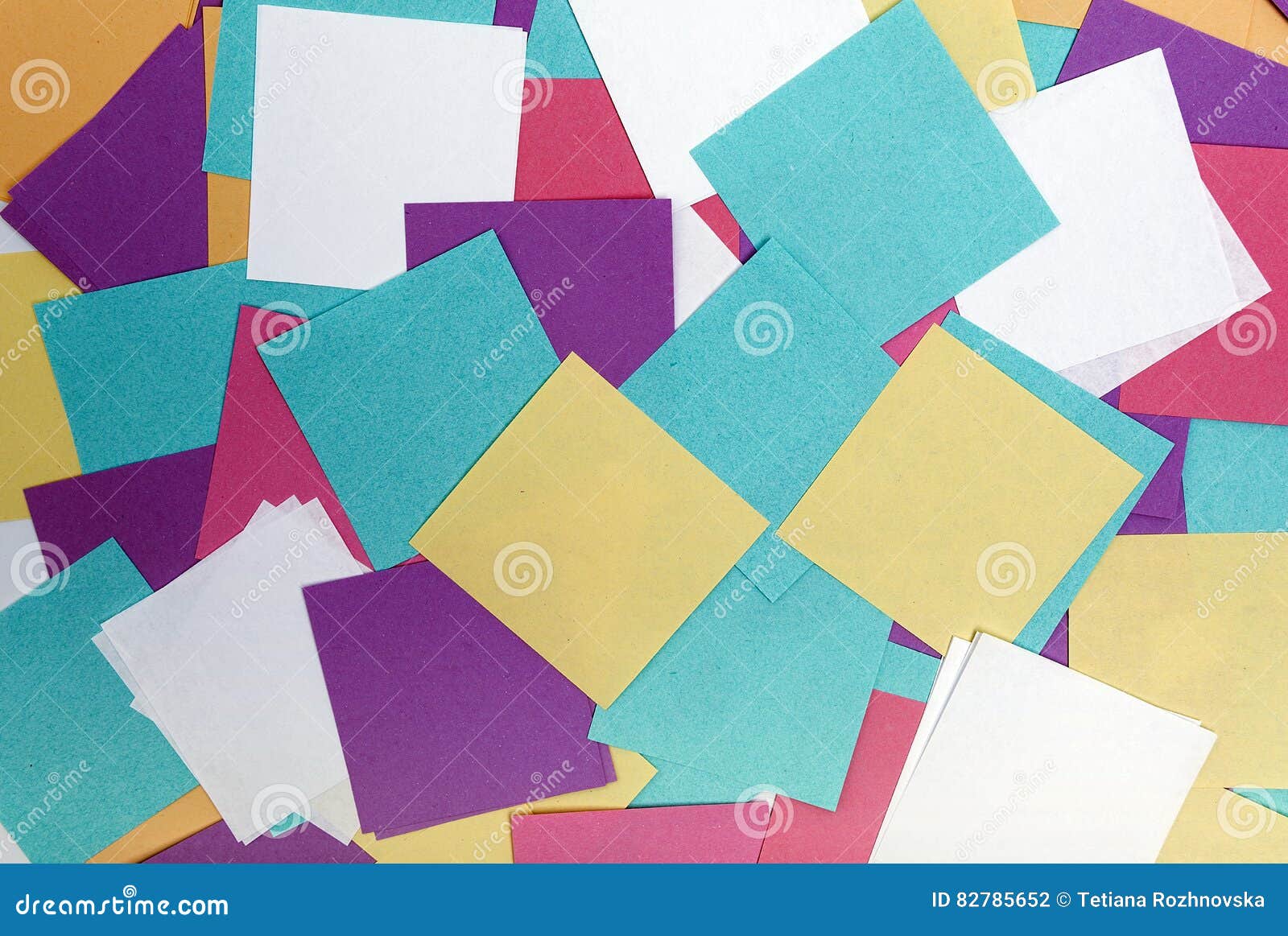 Background from Multi-colored Stickers. Stock Photo - Image of ...