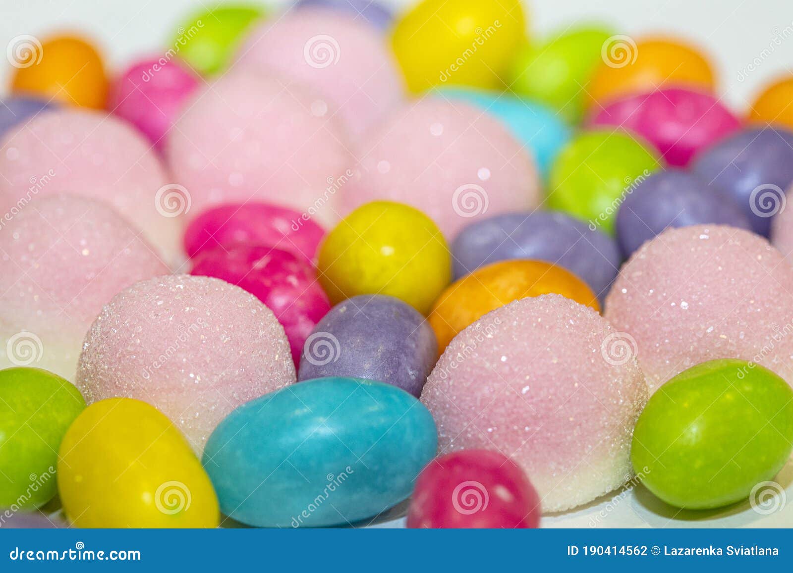 Background Multi-colored Sweets Close-up Stock Photo - Image of ...