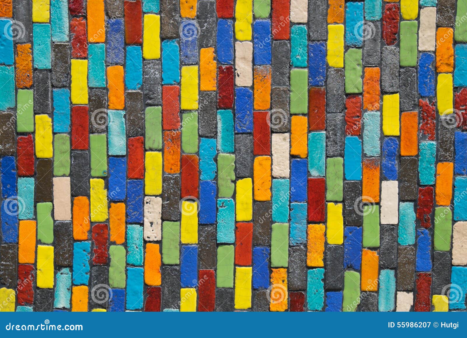 Background of Multicolor Brick Wall Stock Image - Image of wallpaper ...