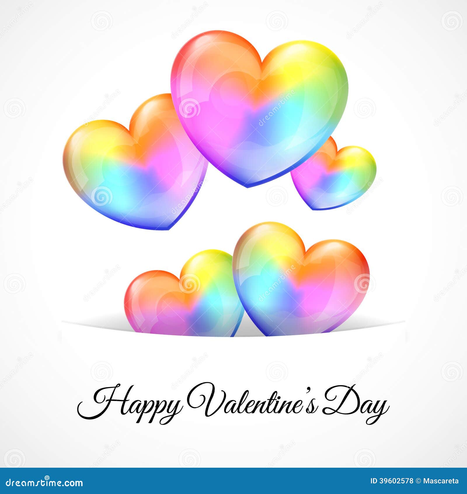 Multicolor A Heart Shape Exploding With Vibrant Rainbow Colors Stock ...