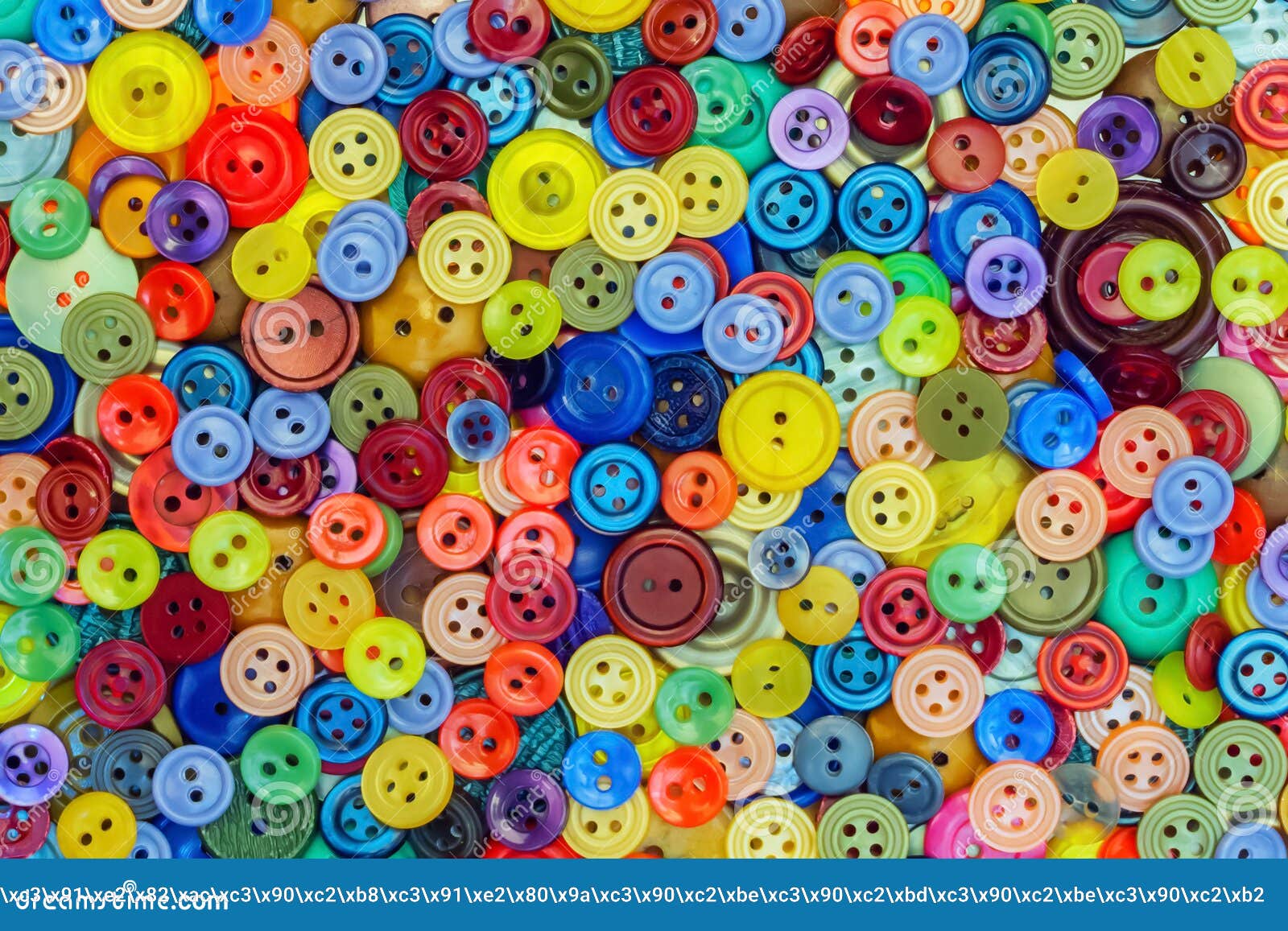 Background - Multicolored Flat Buttons Stock Image - Image of buttons ...