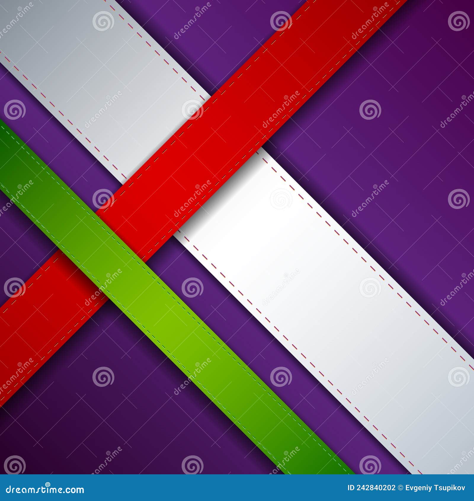 Background of Multicolored Intersecting Stripes Stock Vector ...