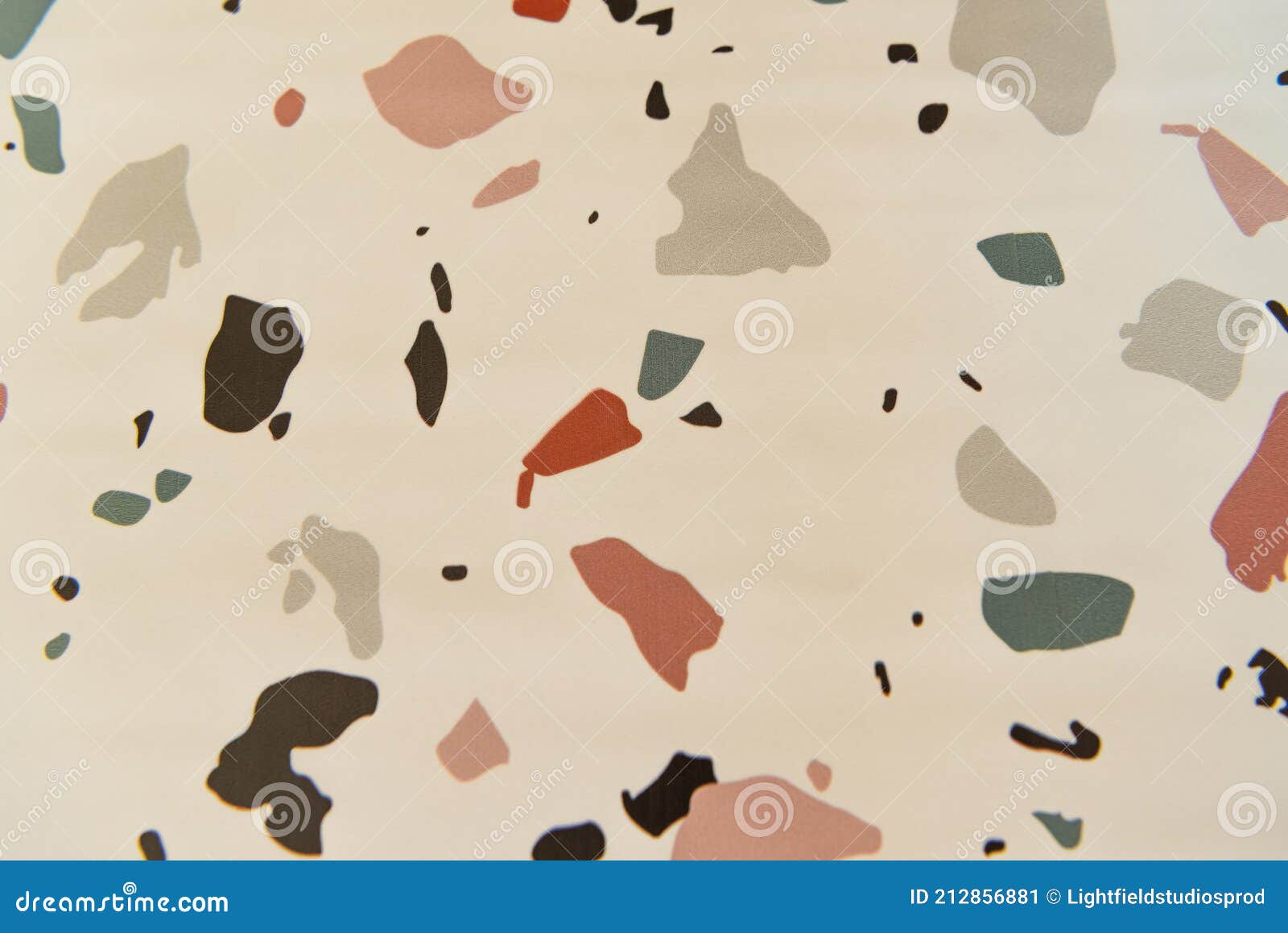 Background with Multicultural, Abstract Spots Pattern Stock Image ...