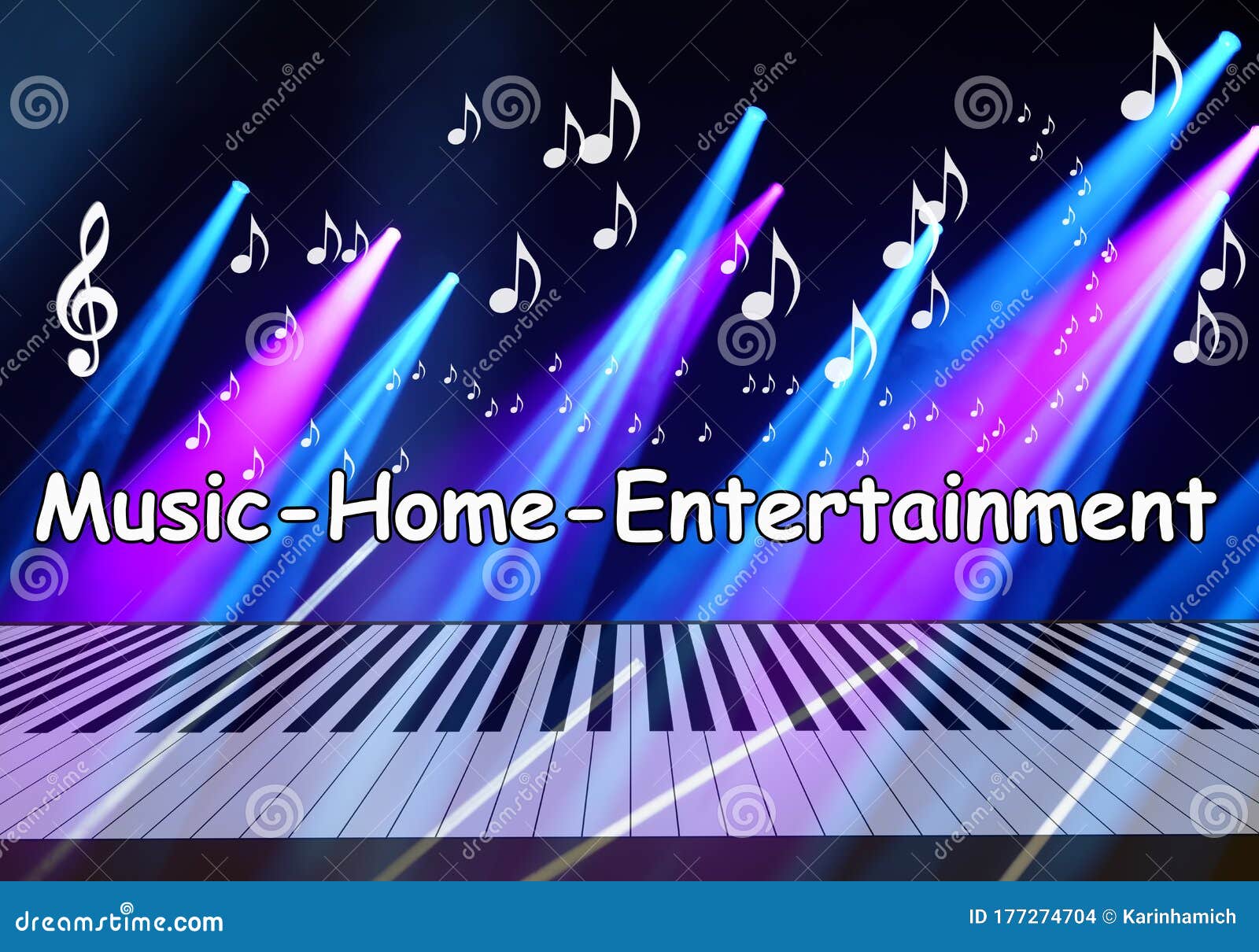 Background Music-Home-Entertainment Stock Photo - Image of epidemic ...